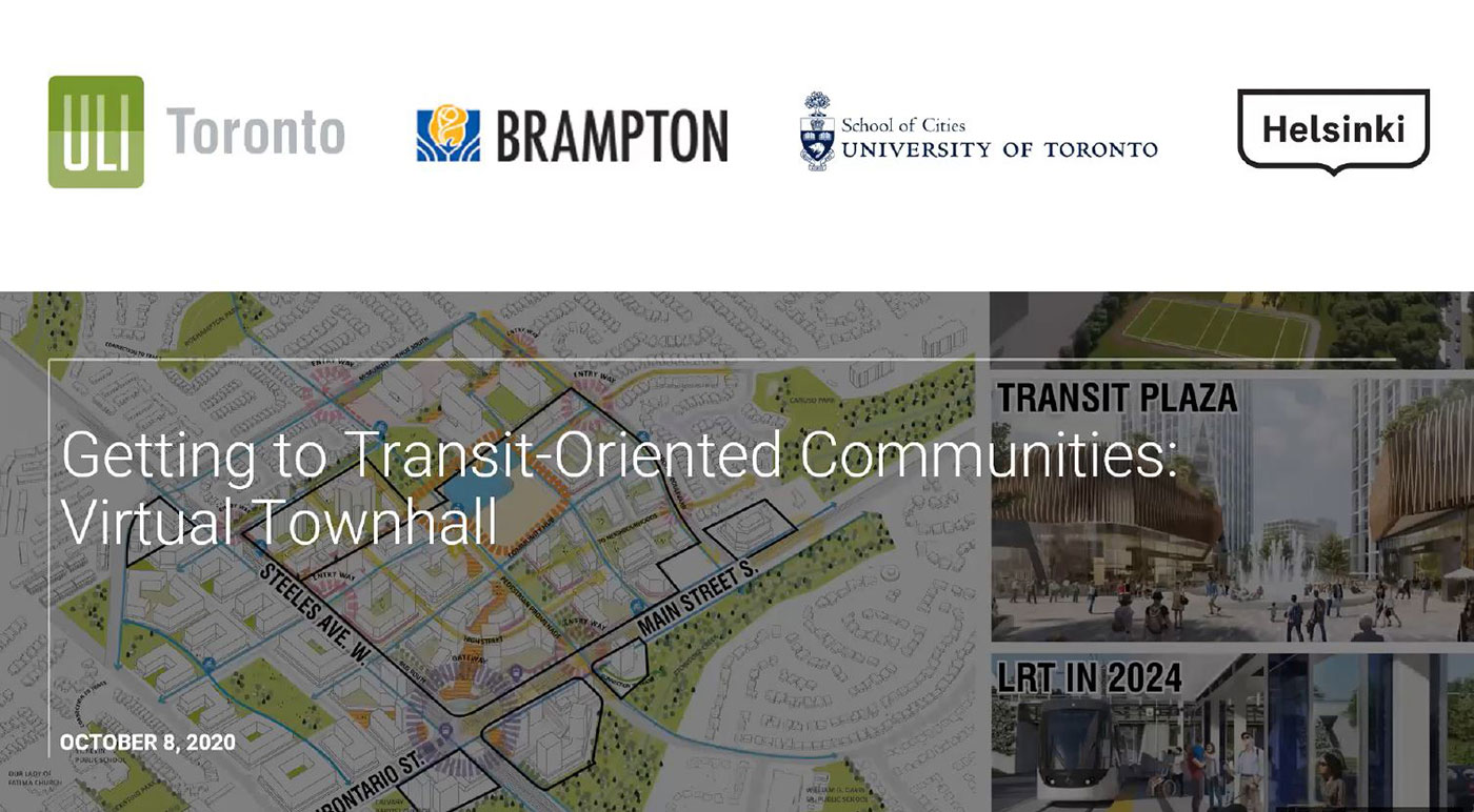 Uptown Transit-Oriented Communities Professional Walkshop and Public Townhall